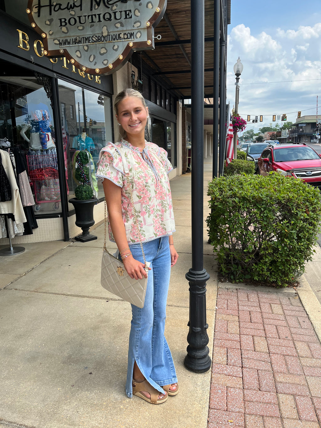 high rise seamless bootcut jeans – Hawt Mess Boutique