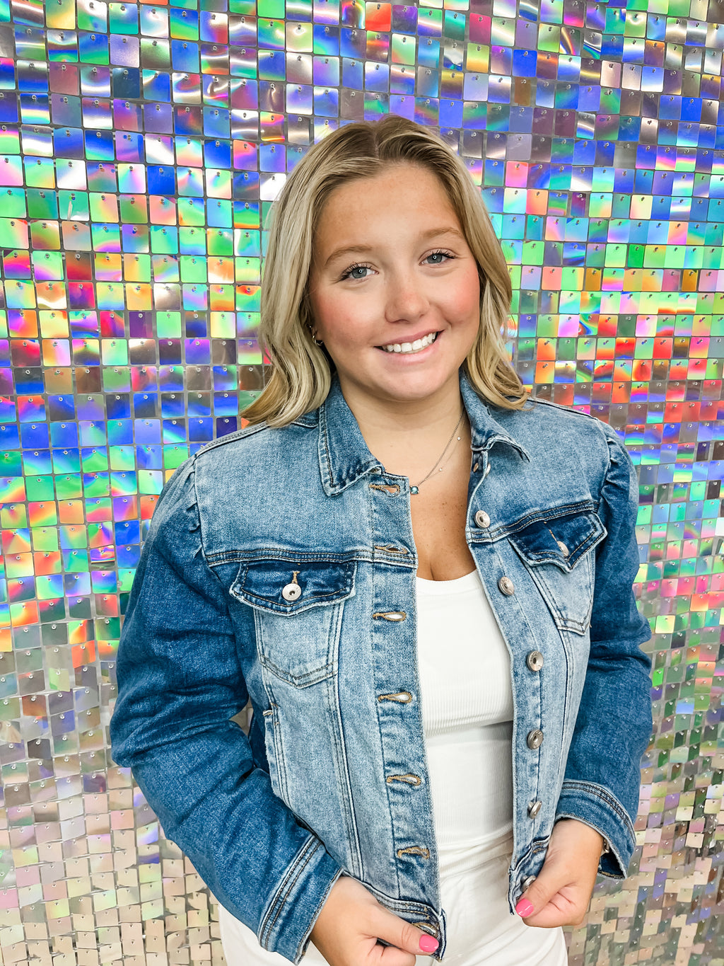 icon denim jacket – Hawt Mess Boutique